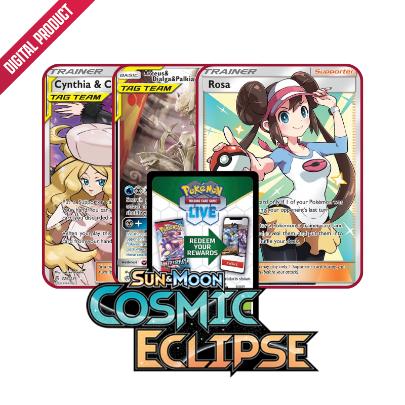 Cosmic Eclipse Booster Pack PTCGL Code | Deck Out Gaming