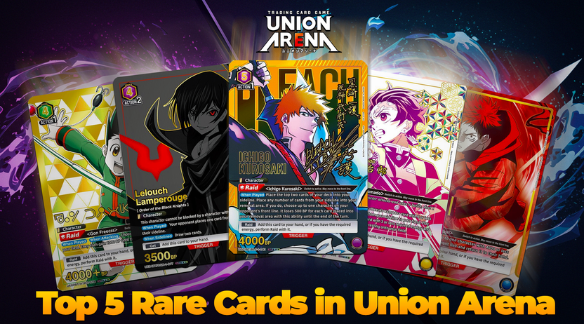 Top 5 Rare Cards in Union Arena and How to Get Them | Deck Out Gaming