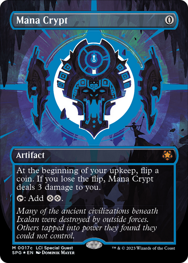 Mana Crypt (0017c) (Borderless) (17c) [Special Guests] foil | Deck Out ...