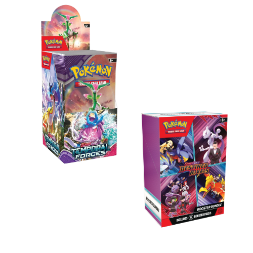 Pokemon SV Temporal Forces Half Booster Box Combo | Deck Out Gaming